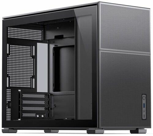 Компьютерный корпус JONSBO D31 MESH Black (D31MESHBlack) черный - Нестандартный, Micro-ATX, USB 3.2 Gen 1 Type-A, USB 3.2 Gen 1 Type-C