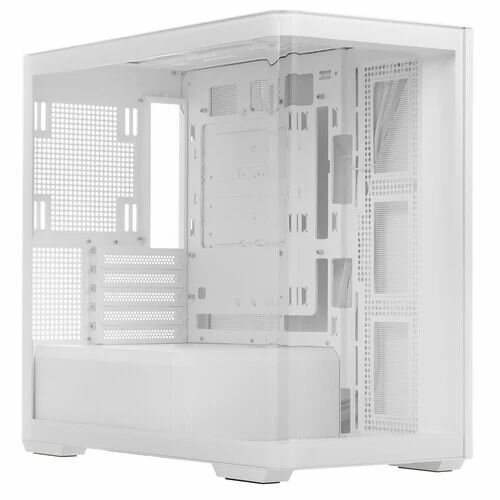 Компьютерный корпус JONSBO D300 White (D300White) белый - Mini Tower, Micro-ATX, USB 3.2 Gen 1 Type-A, USB 3.2 Gen 2 Type-C