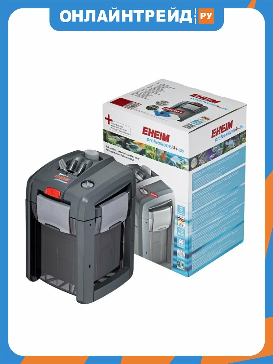 Внешний фильтр Eheim PROFESSIONEL 4+ 2271020 (до 250л), наполнители MECH pro, SUBSTRAT pro