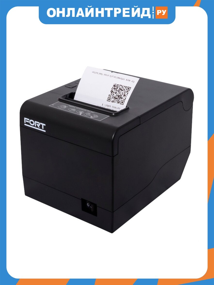 Принтер рулонной печати Fort FT-RP80USE (300 мм/с, USB, RS-232, LAN)