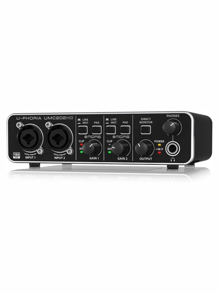Аудиоинтерфейс Behringer U-PHORIA STUDIO PRO — фото 1