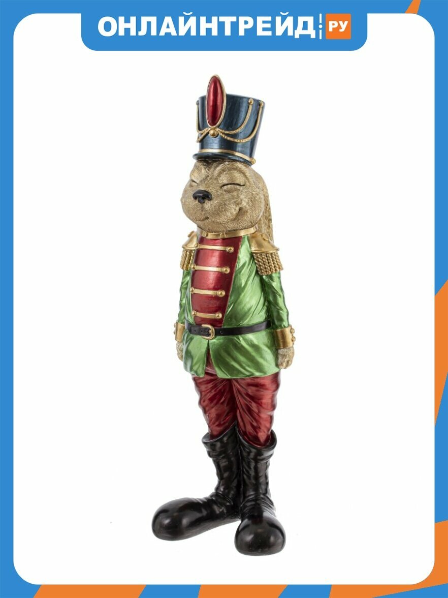 Фигурка Remeco Collection "Солдатик-зайка", 11,5х10х37 см (813135)