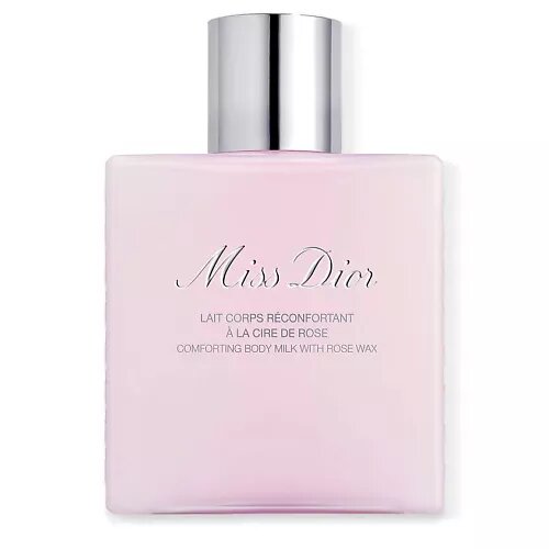 DIOR Успокаивающее молочко для тела с розовым воском Miss Dior Rose Body Milk, 175 мл