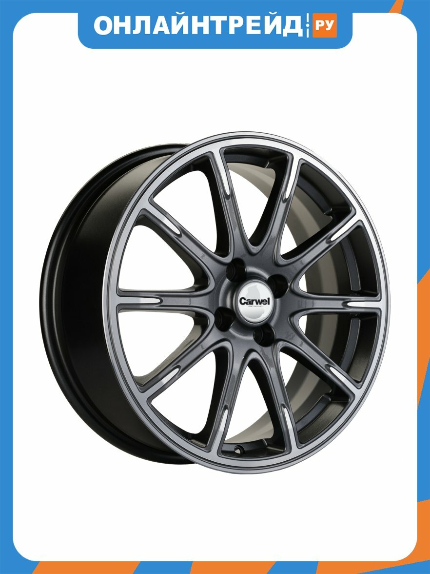 Диск Carwel Лада 1707 6.5x17/4x100 D60.1 ET43 AGR