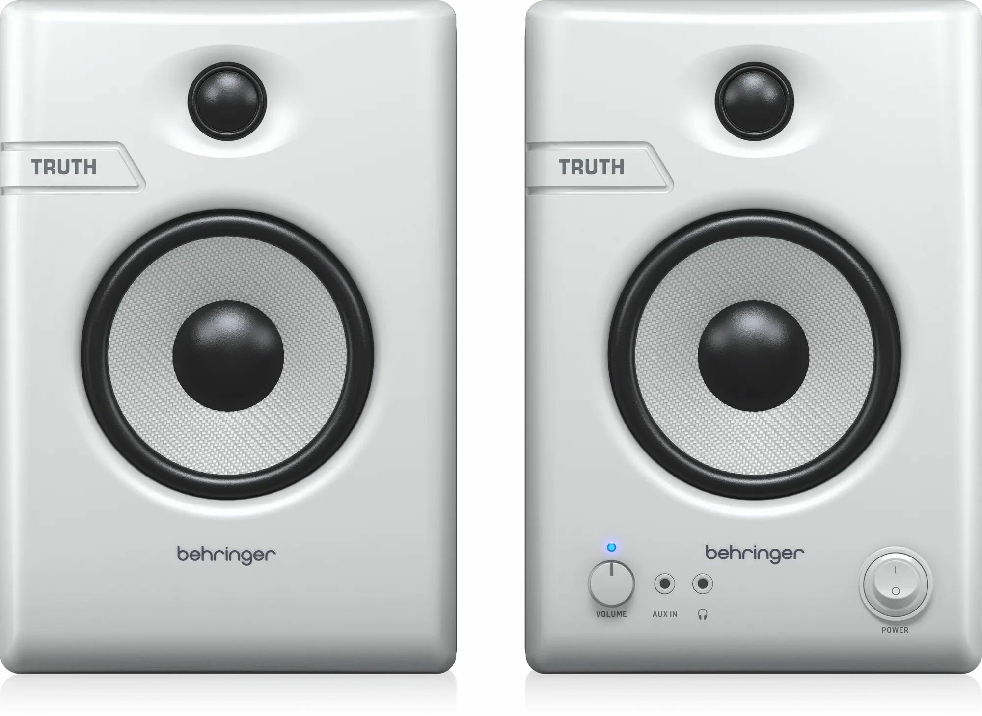 Активные студийные мониторы Behringer TRUTH 4.5 BT WH белые с Bluetooth