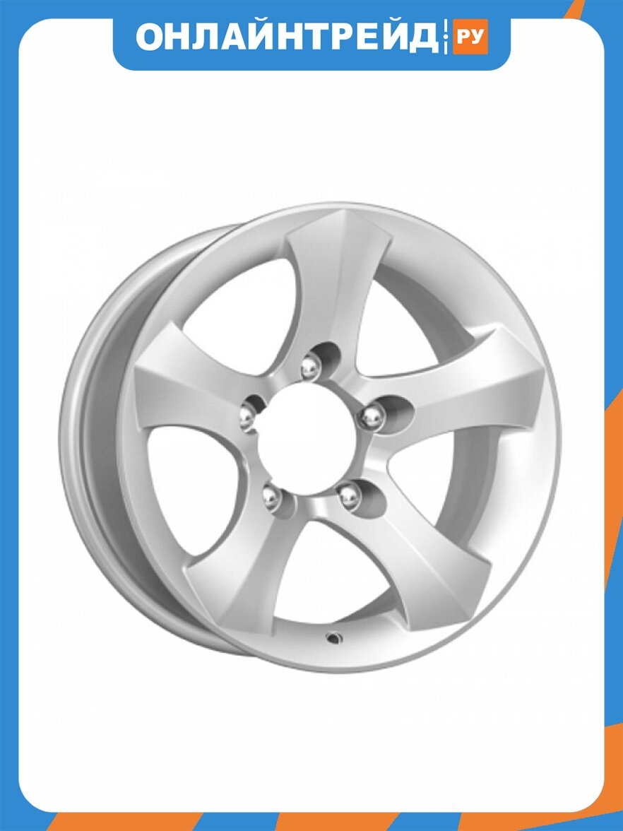 Диск K&k Айсберг 8x16/5x139.7 D110.1 ET-10 дарк платинум
