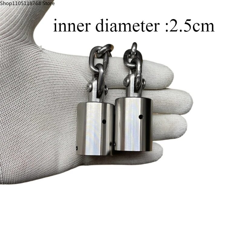 Соединительные кольца Nunchaku из нержавеющей стали inner diameter 2.5cm