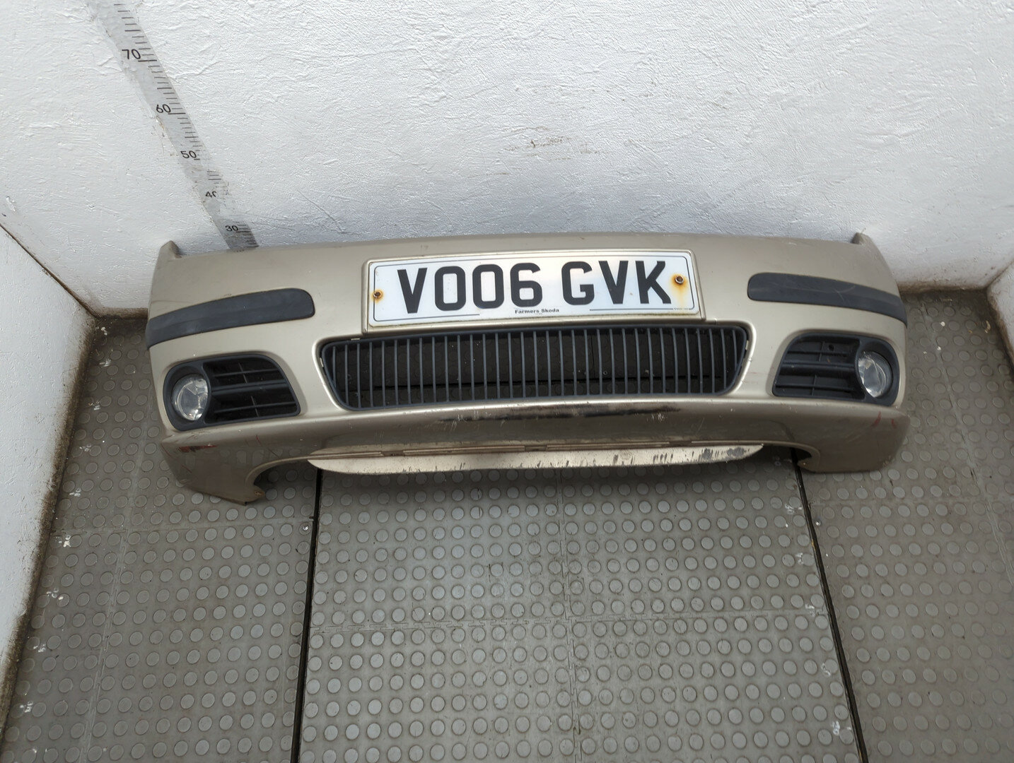 Бампер передний Skoda Fabia Б/У