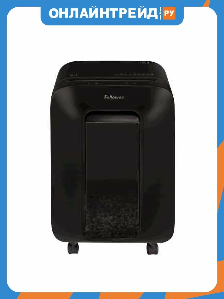 Уничтожитель документов Fellowes Powershred LX200, черный, DIN P-4, 4х12 мм, 12 лст, 22 лтр, Jam Proof™, SafeSens, шт