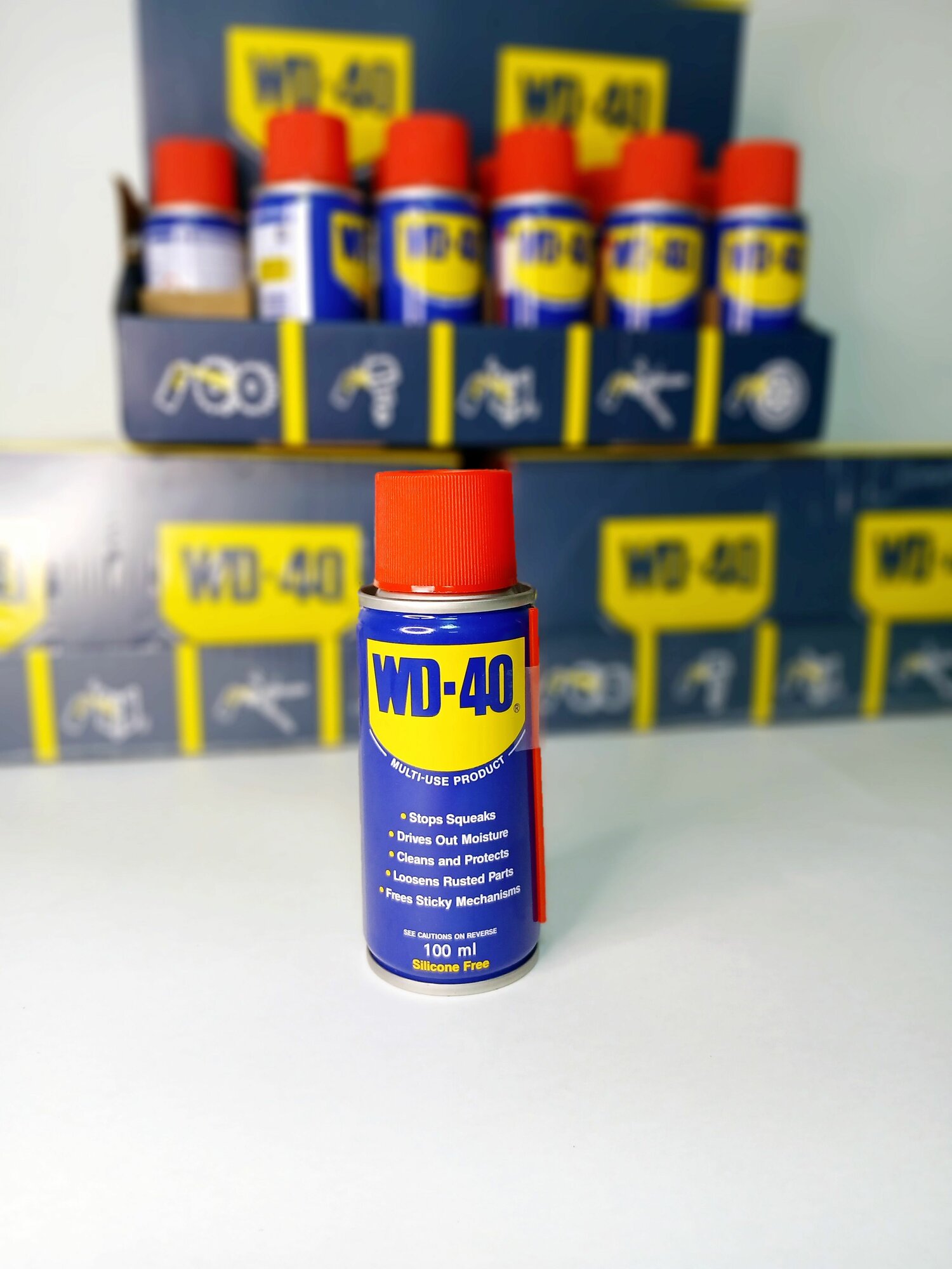 Автомобильная смазка WD-40 , универсальная, защита от ржавчины, 100мл