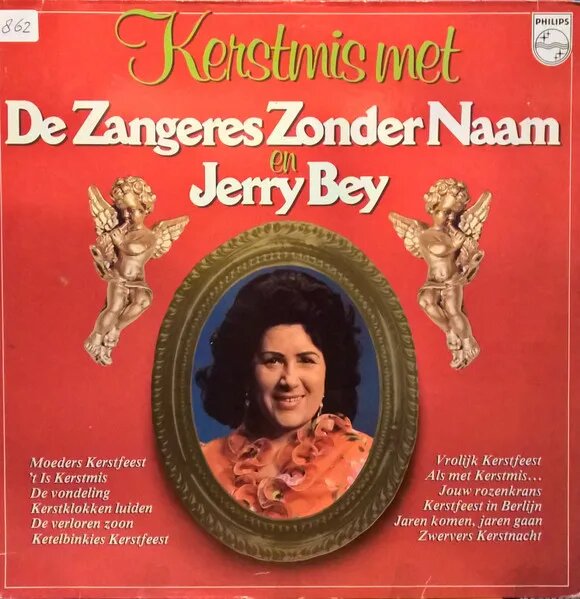 Zangeres Zonder Naam, Jerry Bey - Kerstmis Met De Zangeres Zonder Naam En Jerry Bey EX-