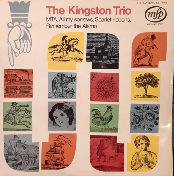 The Kingston Trio - At Large With The Kingston Trio EX-