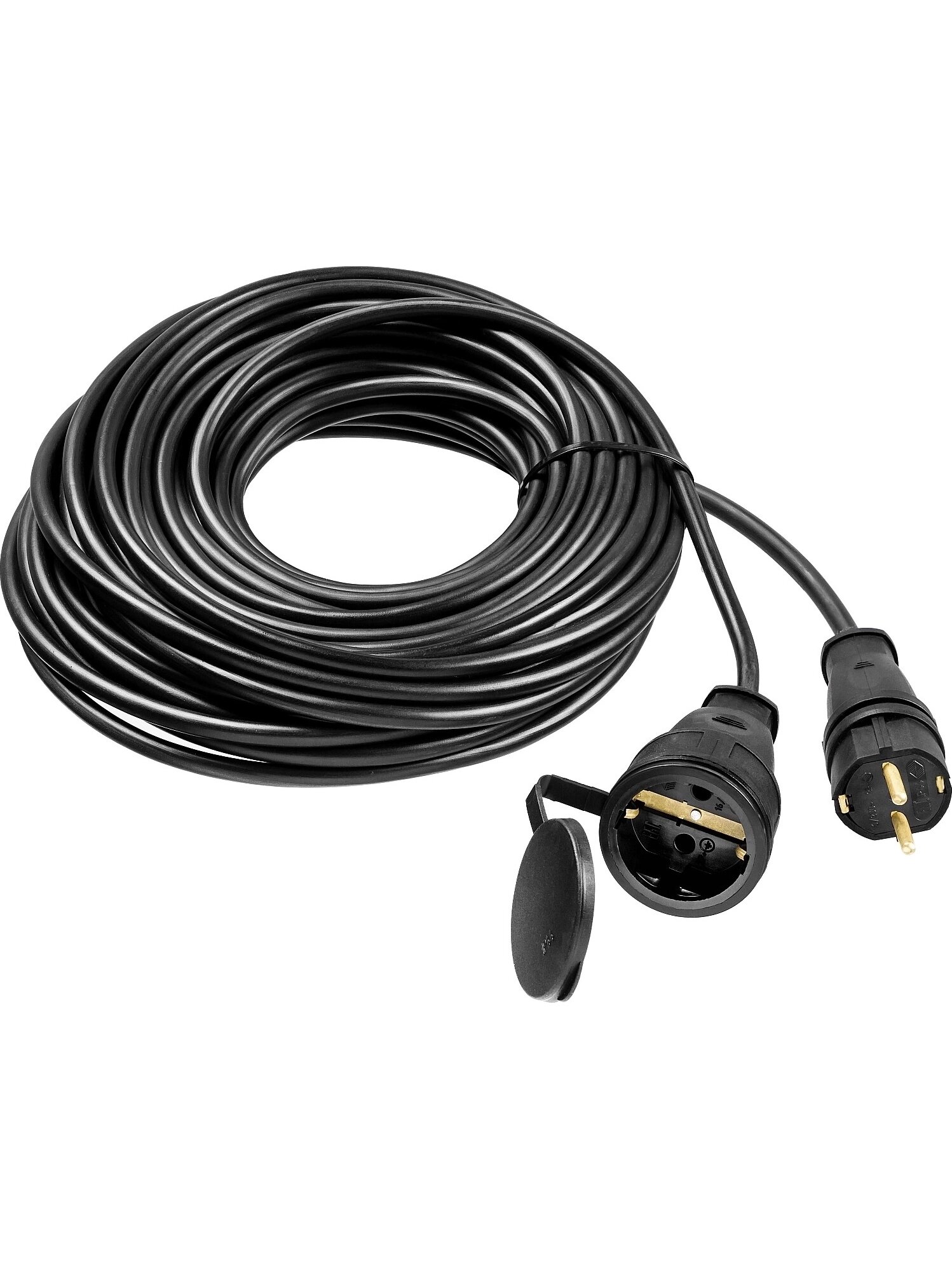 Силовой удлинитель-шнур STAYER RC-315, КГ, 3 x 1.5 мм2, 20 м, 3700 Вт, IP44