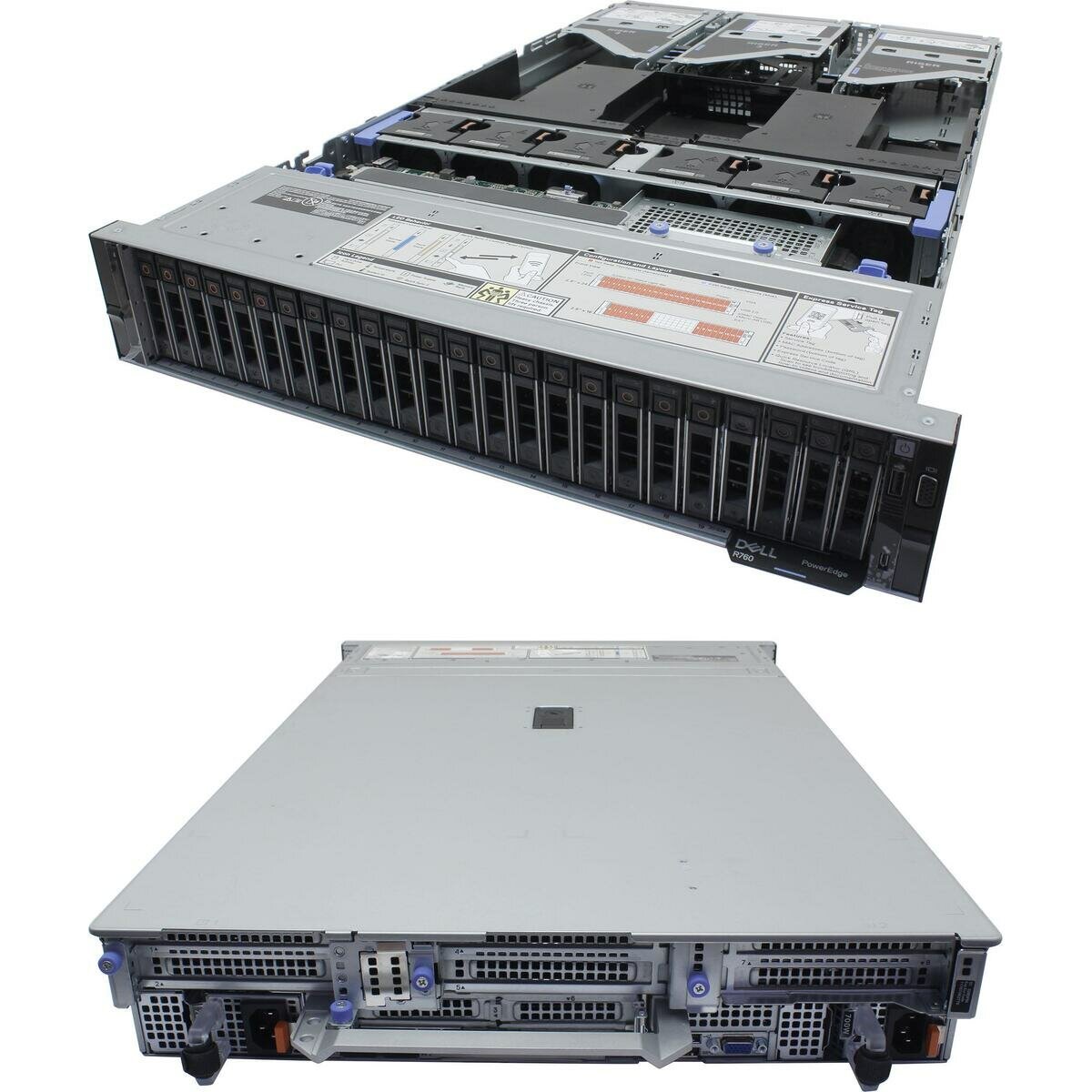 R760 24B (SAS\SATA) no CPU,2*32GB,2*480GB,2*700W