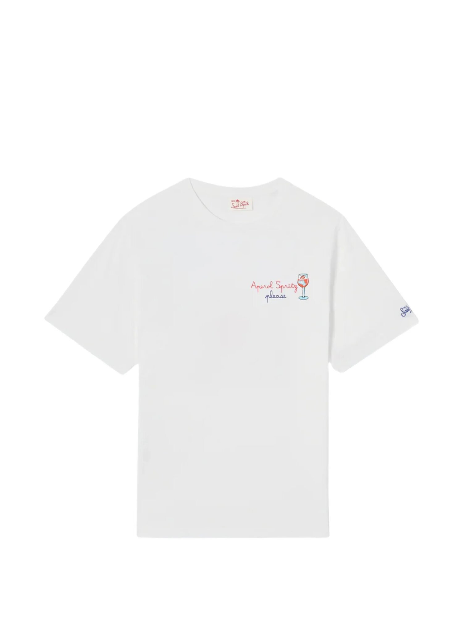 Футболка MC2 Saint Barth T-shirts and Polos White