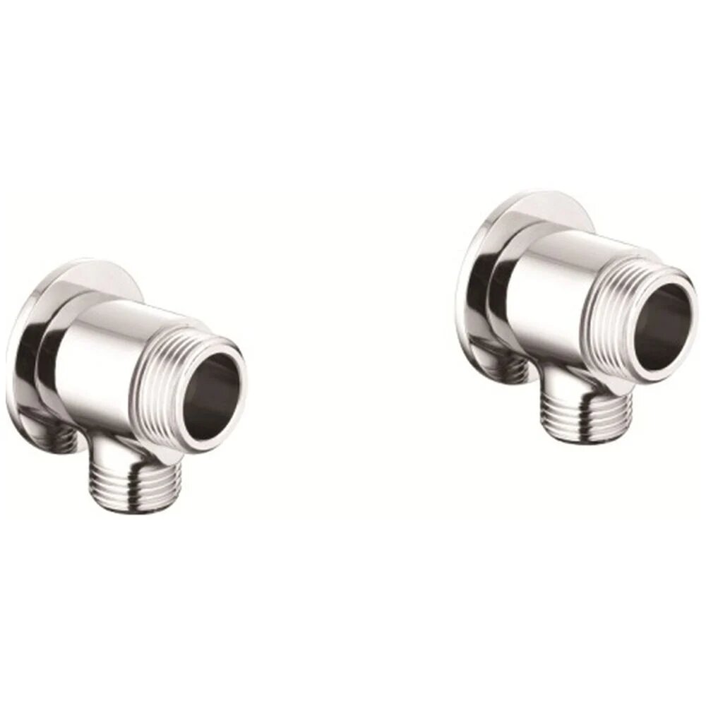 Подключение Ledeme LH501, для шланга и смесителя, латунь, хром, 2 шт