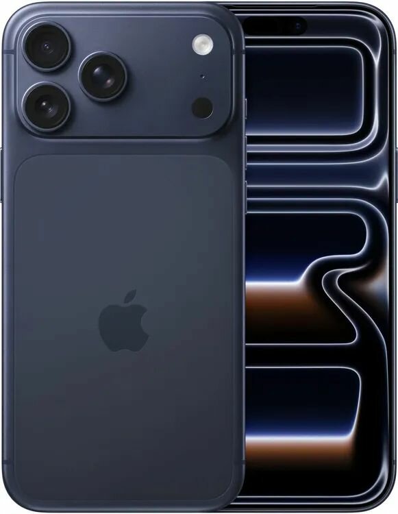Apple Смартфон iPhone 17 Pro Max, ESIM only, 256 ГБ, темно-синий