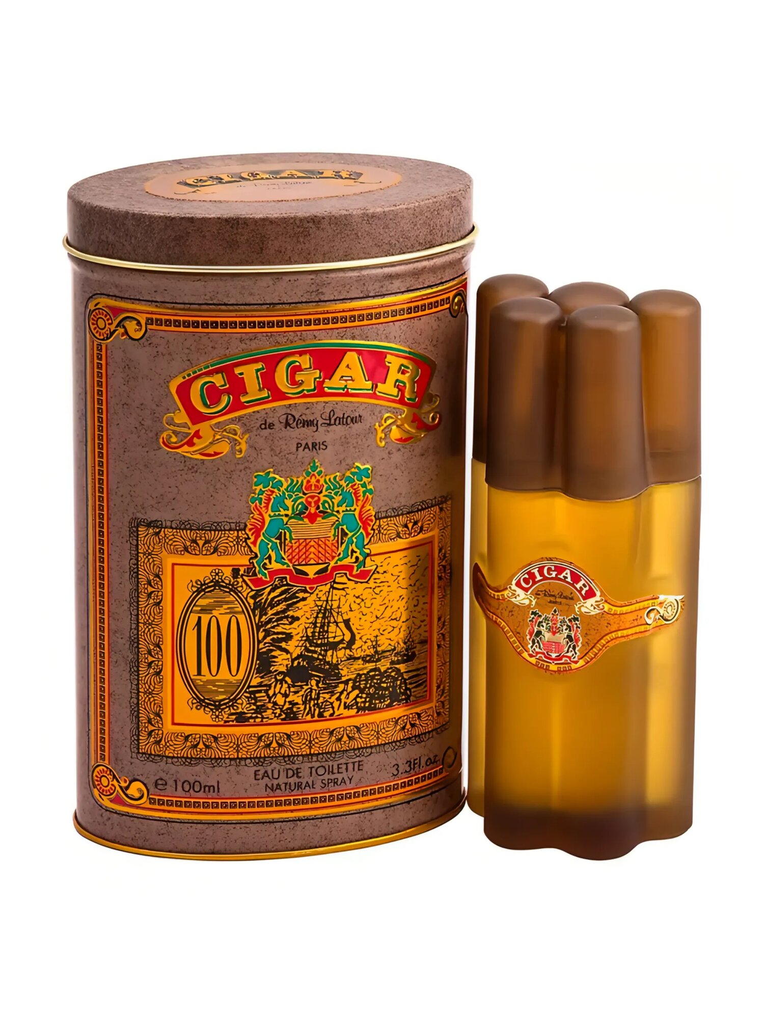 Remy Latour Туалетная вода для мужчин Cigar Сигар древесный, табачный, фруктовый, 100 мл