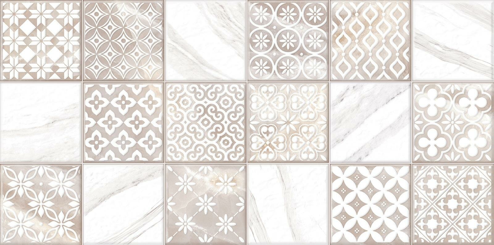 Керамическая плитка Alma Ceramica Фреско Fresco TWU2550FRC14 Глянцевая 24,9х50 см
