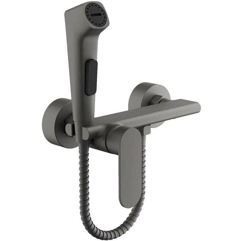 Гигиенический душ со смесителем Belz B55645-3 Оружейная сталь