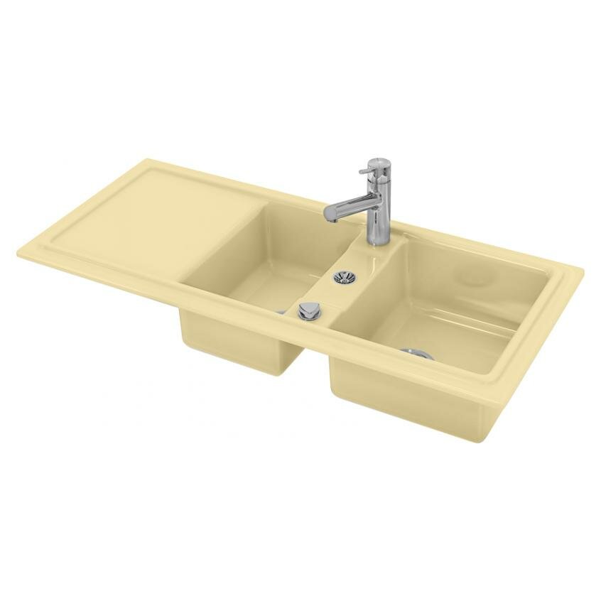 Кухонная мойка Duravit Cassia 116 7513111900 цвет Бежевый