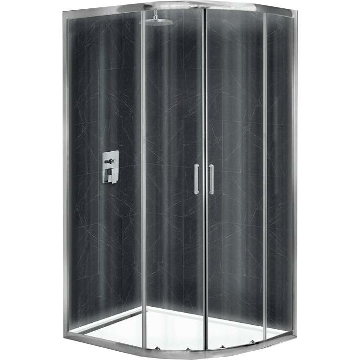 Душевой уголок BelBagno UNO-195-RH-2-120 80-C-Cr 120х80 профиль Хром стекло прозрачное