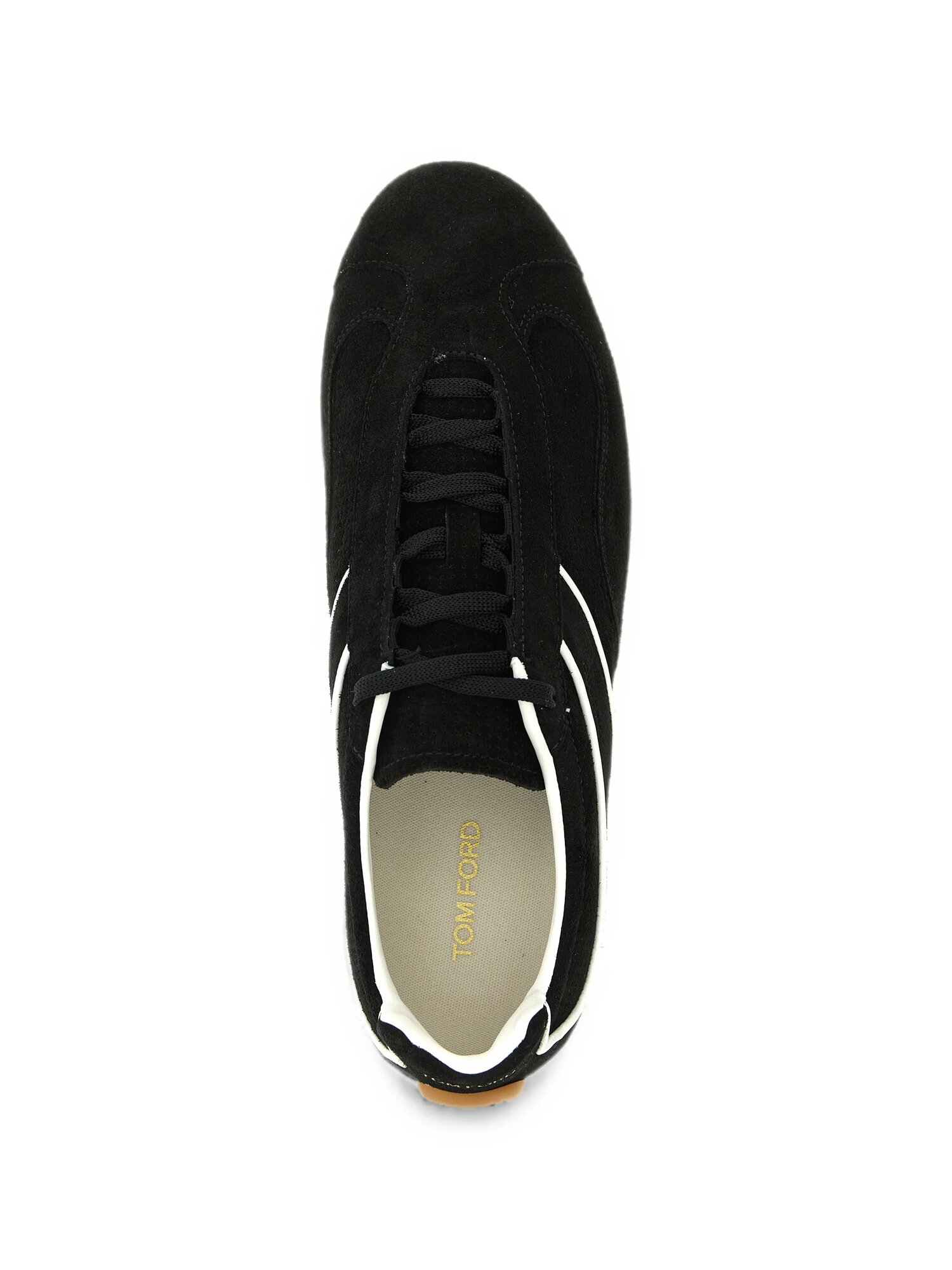 Кроссовки Tom Ford Aston suede sneakers, размер 41 — фото 1