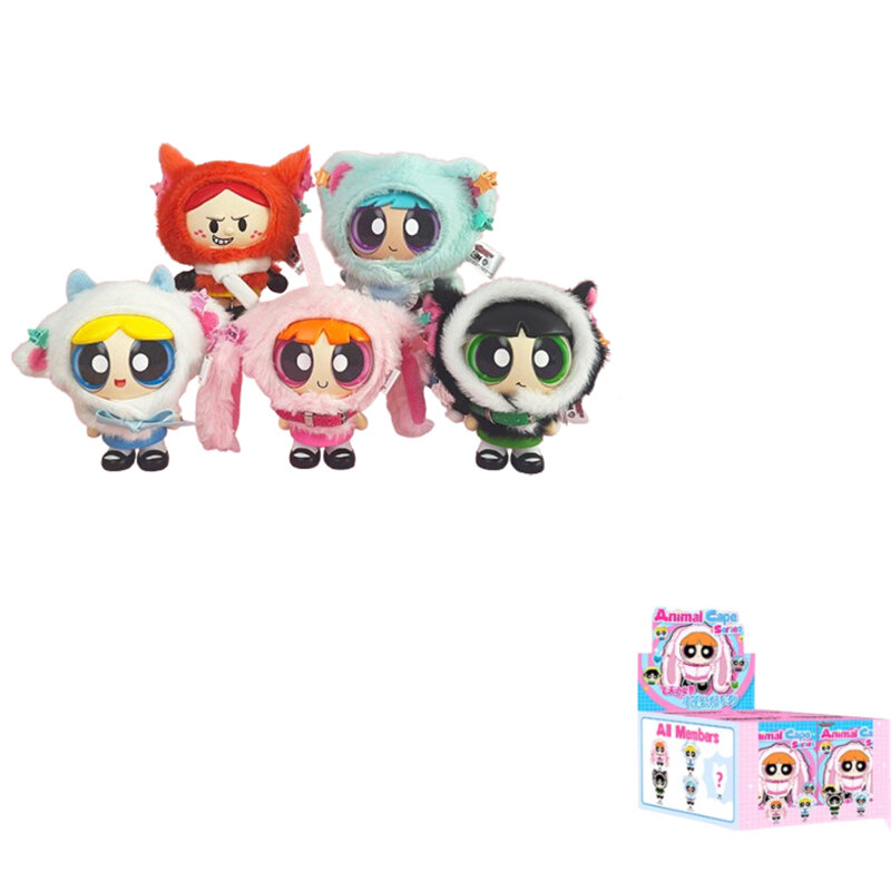 Куклы-плащи унисекс TOP TOY x THE POWERPUFF GIRLS Суперкрошки, 4 шт.