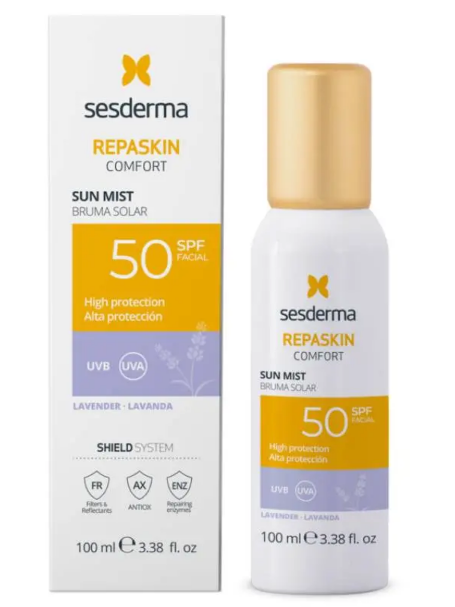 Спрей-мист Sesderma Repaskin Mist Solar липосомальный, LAVANDA, 100 мл