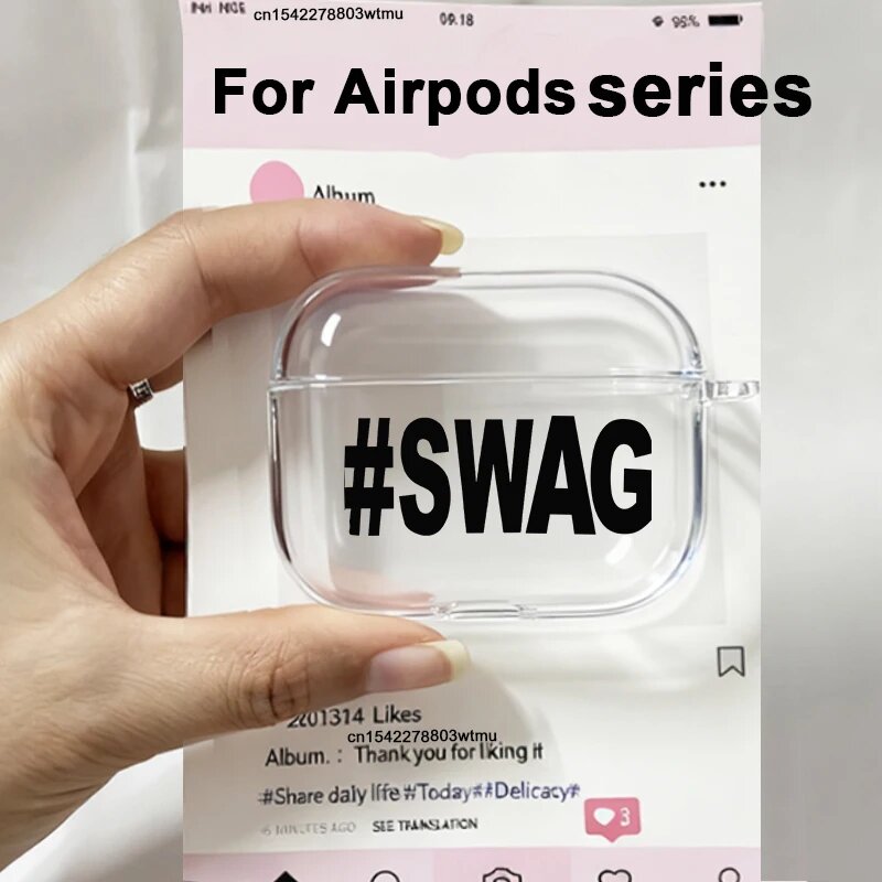 Розовый силиконовый чехол для AirPods 4 Pro For Airpods Pro, -2