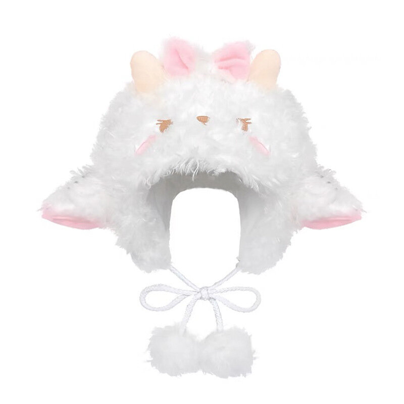 Шапка-ушанка унисекс Abay для кукол, One Size, Cute Lamb Hat