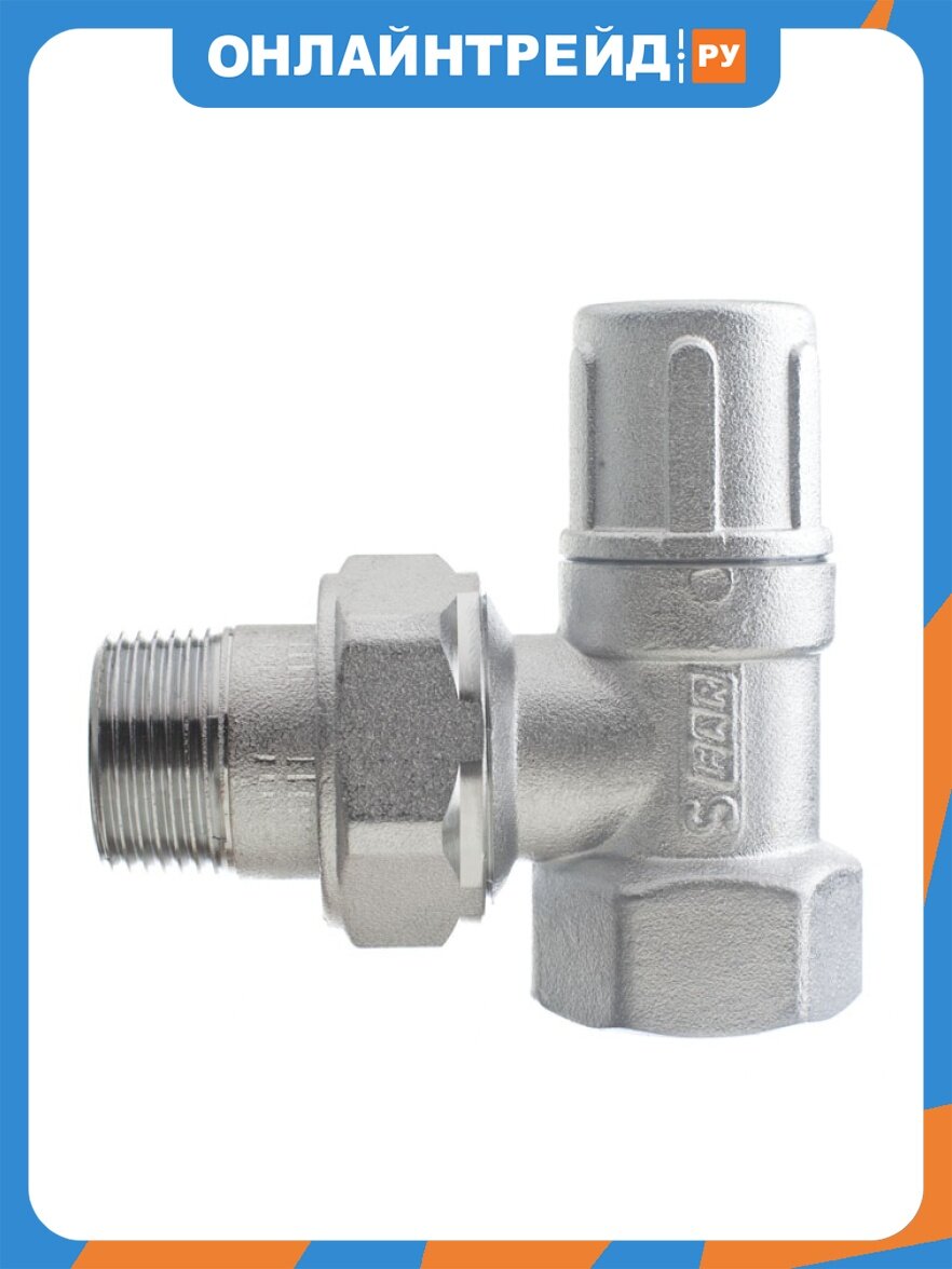 Вентиль Far запорный угловой 3/4" ВР