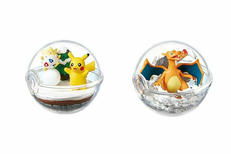 Набор игрушек-сюрпризов унисекс RE-MENT Pokémon Second Round, Confirmed-Pikachu Poké Ball+Charizard (Open)
