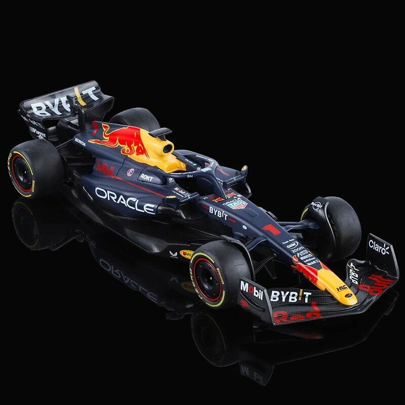 1:18 Black Mamba Oracle Red Bull Racing RB19 металлическая модель автомобиля