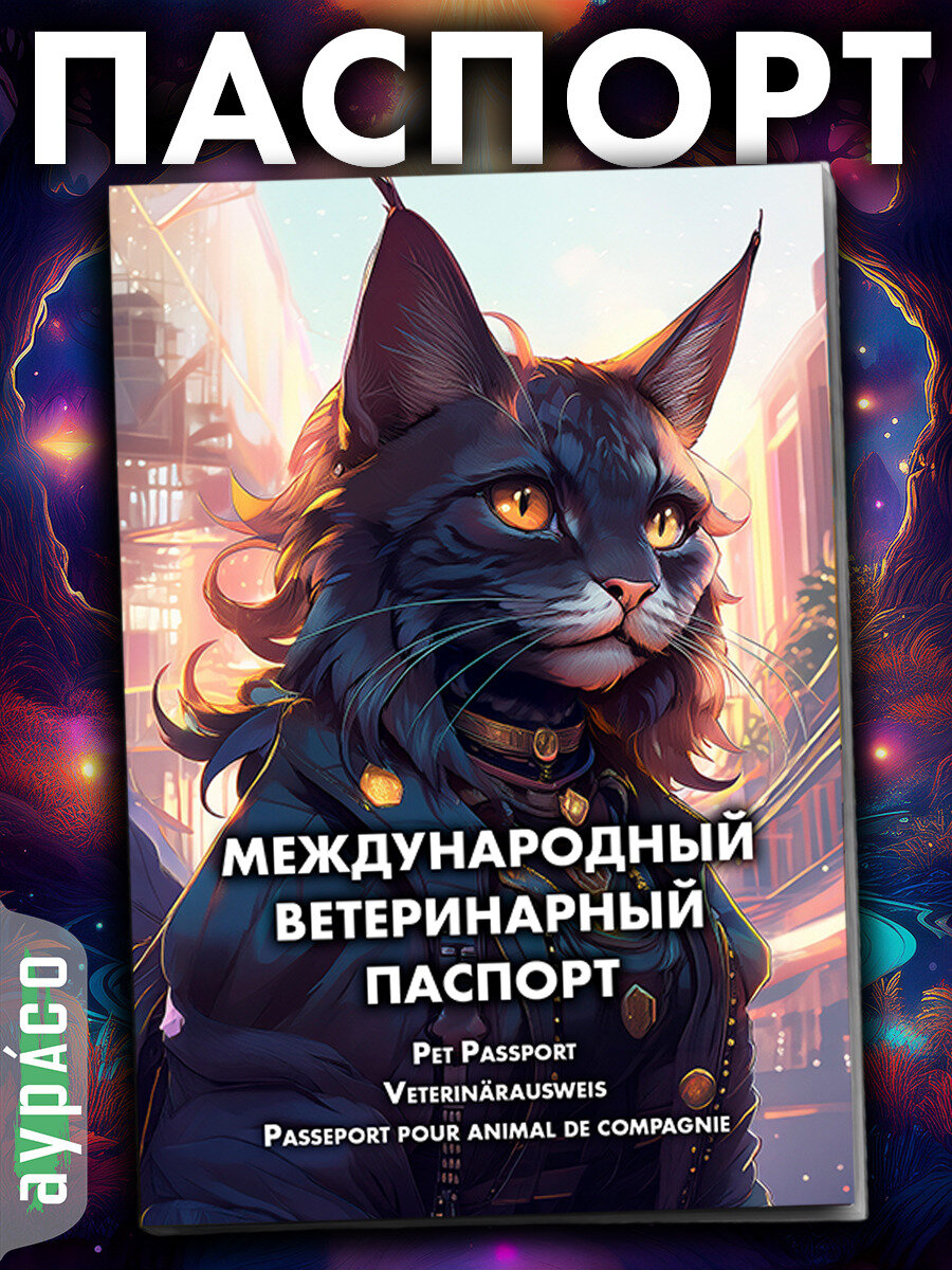 Ветеринарный паспорт для кошек и собак международный