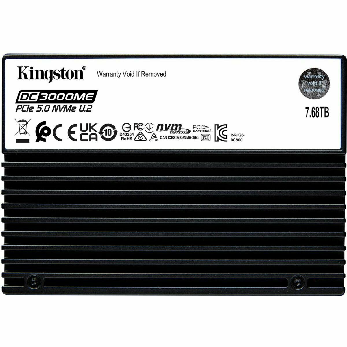 SSD-накопитель Kingston SEDC3000ME/7T6 7,68 ТБ 2.5"