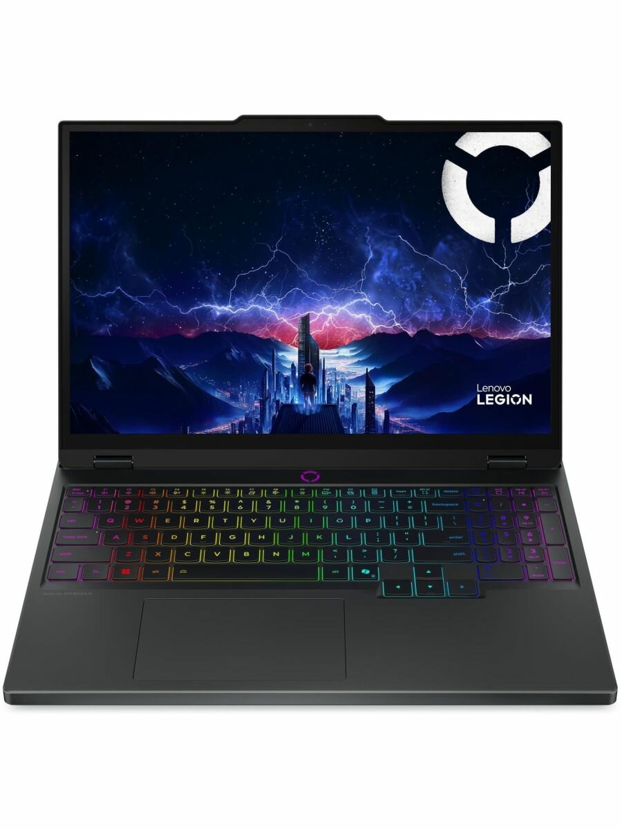 Lenovo 15IAX10 Игровой ноутбук 15.10", Intel Core Ultra 7 255HX, RAM 16 ГБ, SSD 512 ГБ, NVIDIA GeForce RTX 5060 для ноутбуков (8 Гб), Без системы, (83F0000GRK), черный, Русская раскладка