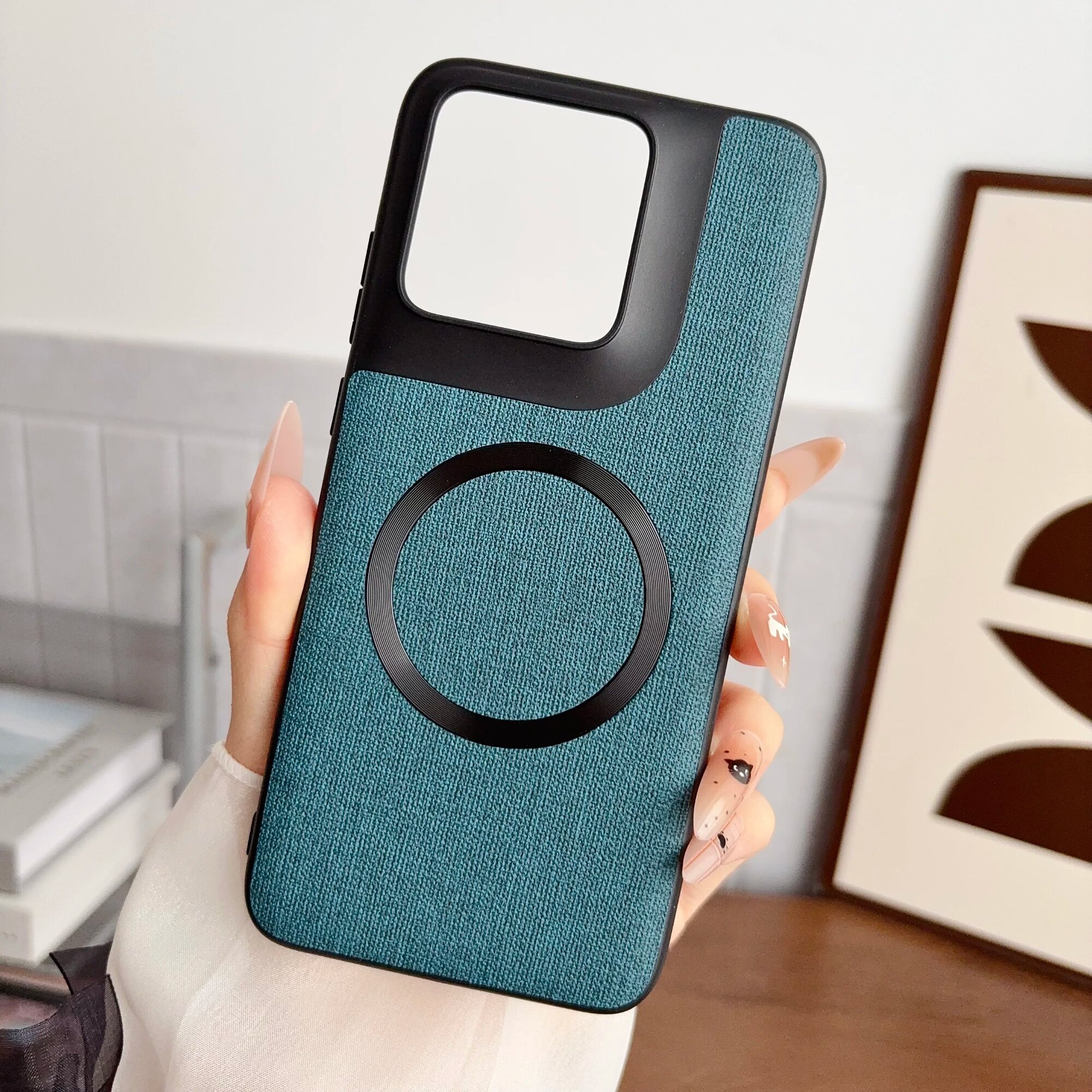 Чехол Magsafe Moto Edge 70 Dark Blue