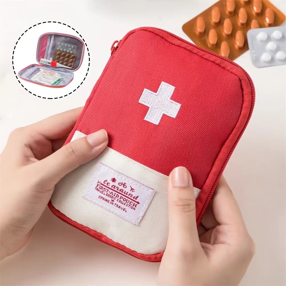 Портативная аптечка из оксфорда Red-1pc
