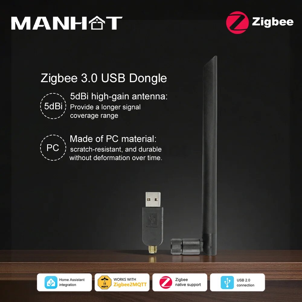 Zigbee 3.0 USB адаптер ZBT-1, 3 шт. — фото 1