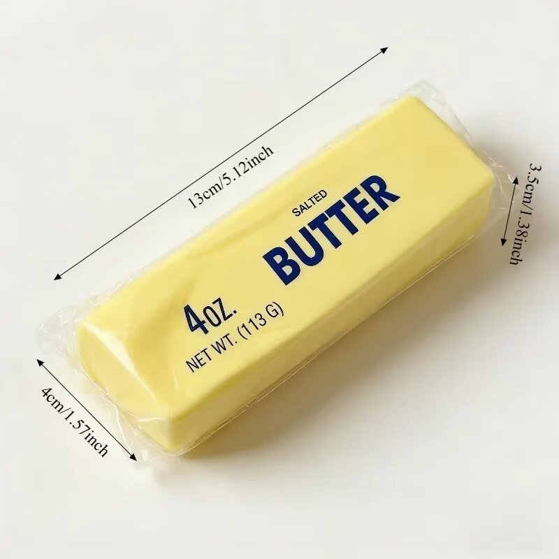 Сжимаемая игрушка-антистресс мягкая палочка сливочного масла 1pc-13cmsmall butter