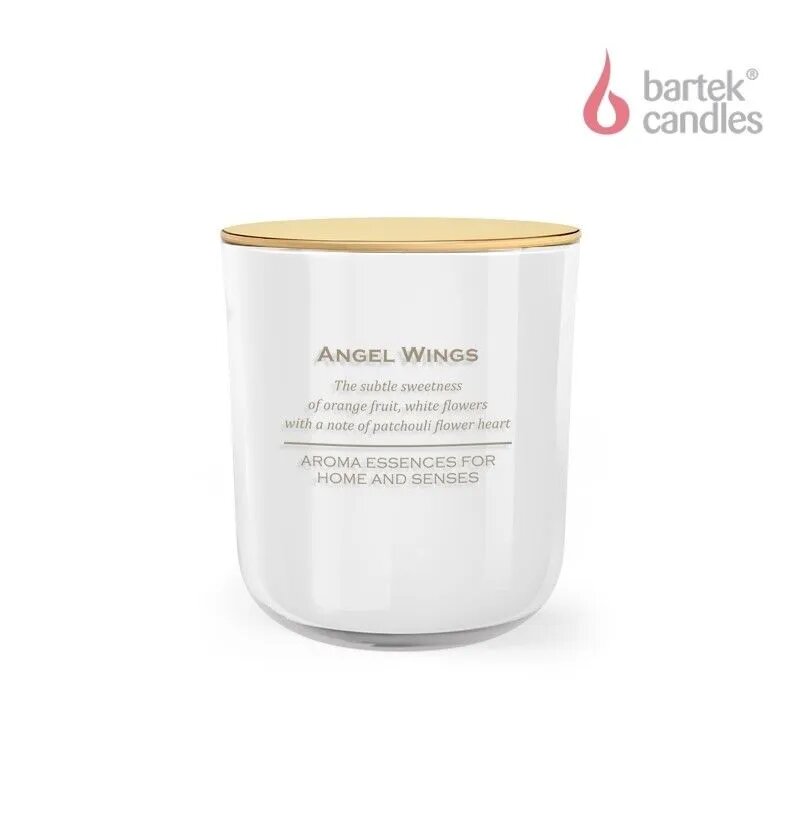 BARTEK Арома-свеча "Angel Wings" с крышкой 150g