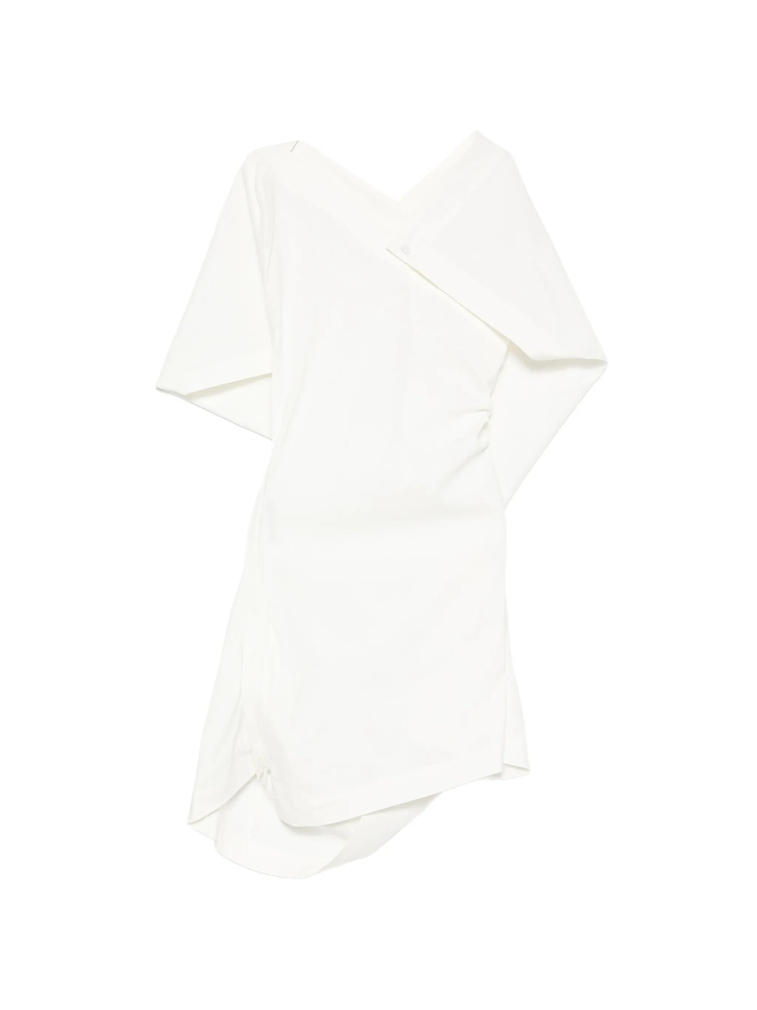 Платье Asymmetric draped mini dress