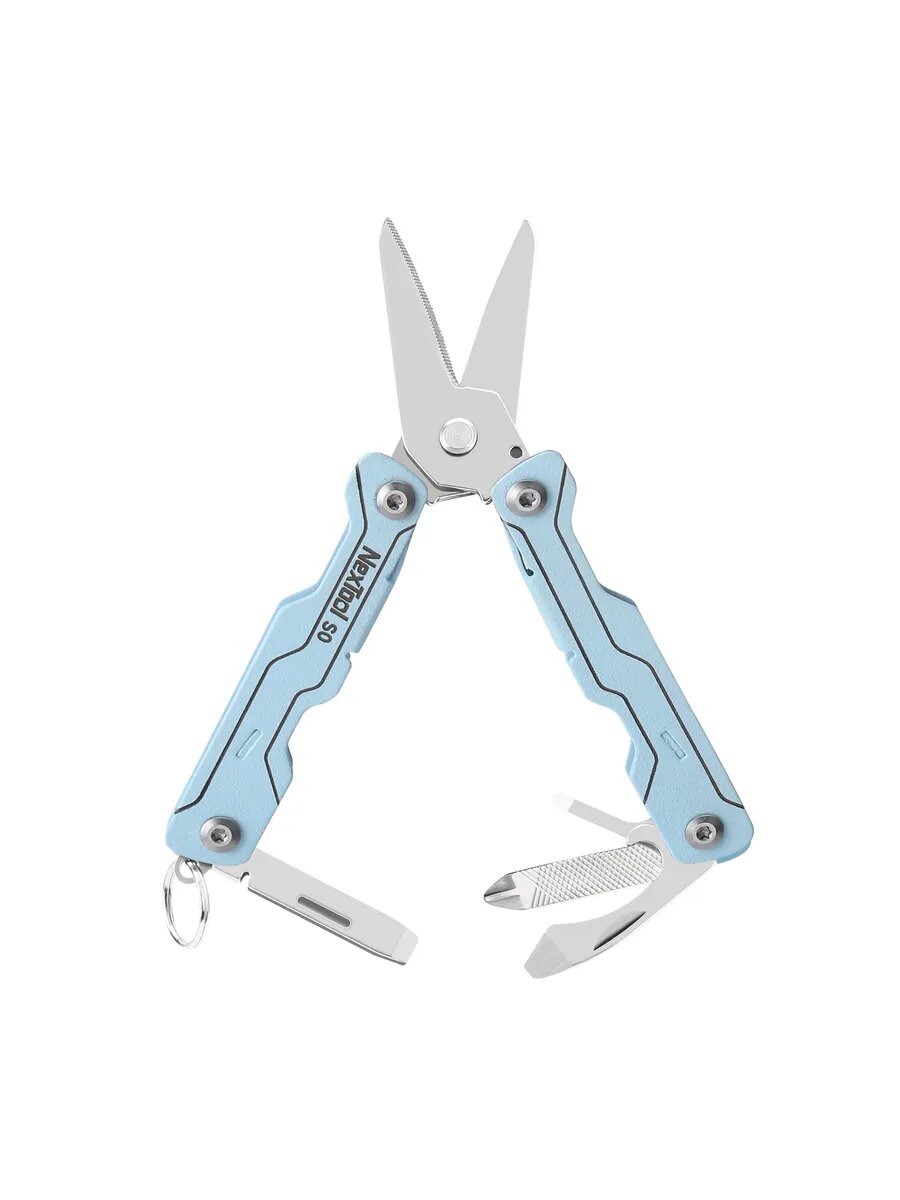 Мультитул туристический NexTool Micro Sailor Scissors S0 универсальный армейский брелок NE20417В