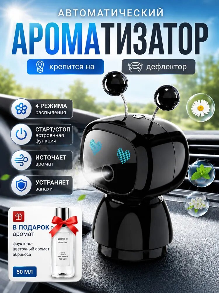 Ароматизатор автомобильный, Мужские духи, 50 мл