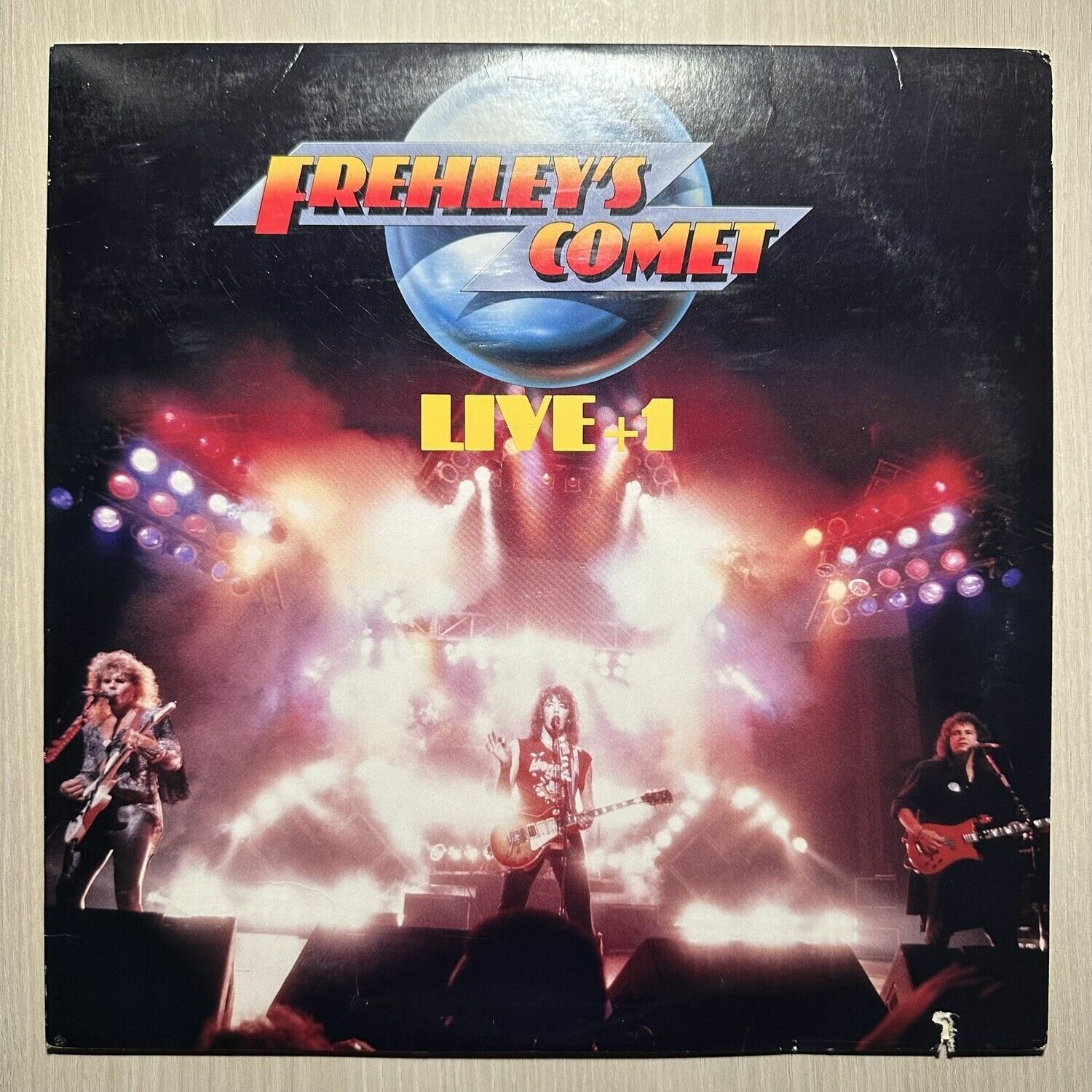 Виниловая пластинка Frehley's Comet Live + 1 (USA 1988г.)