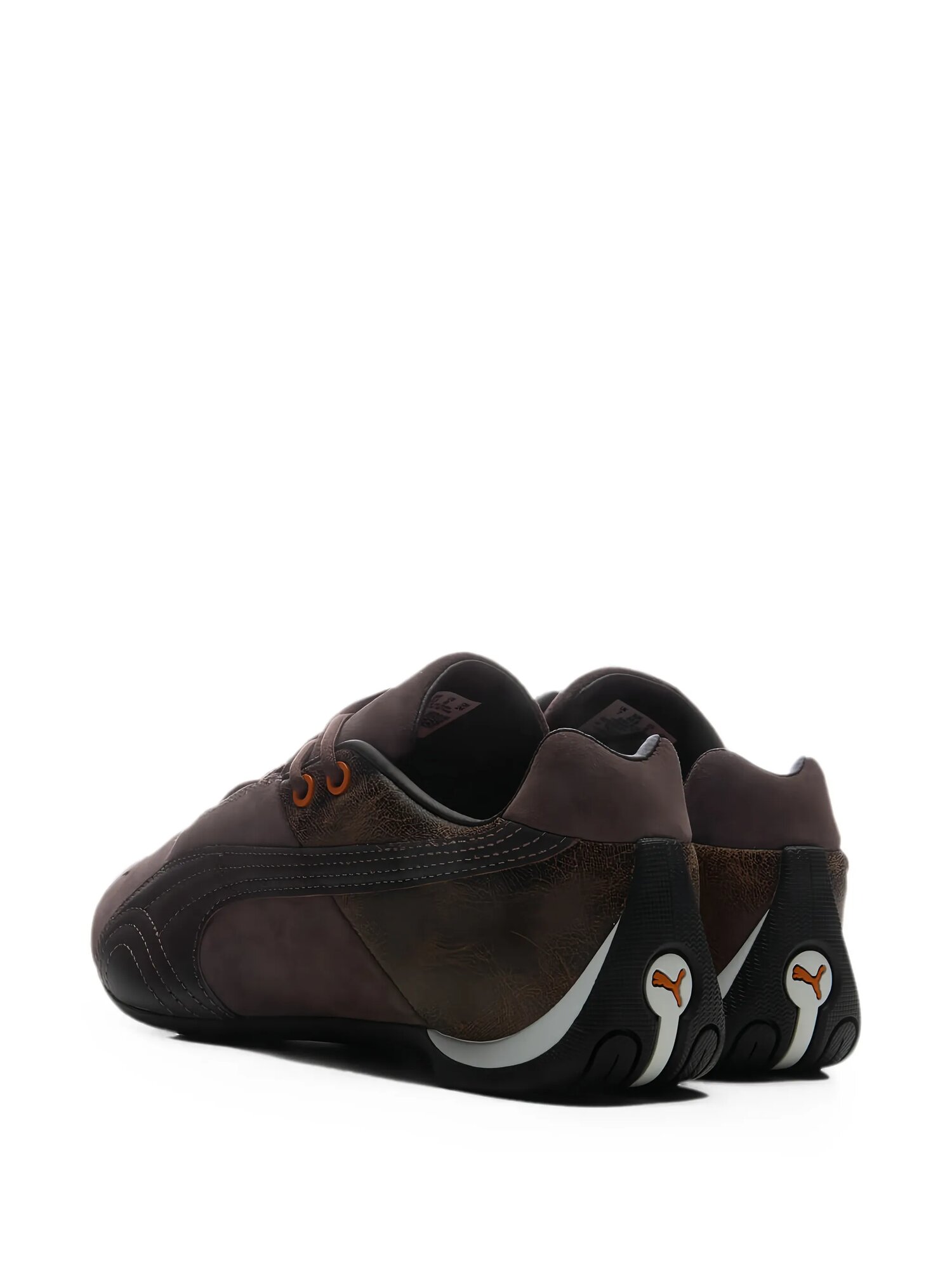 Кроссовки PUMA Future Cat, размер 8.5 US, коричневый/серый/оранжевый — фото 1