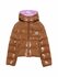 Куртка Moncler New Andro padded hooded jacket, размер 12 лет, коричневый/серый/о...