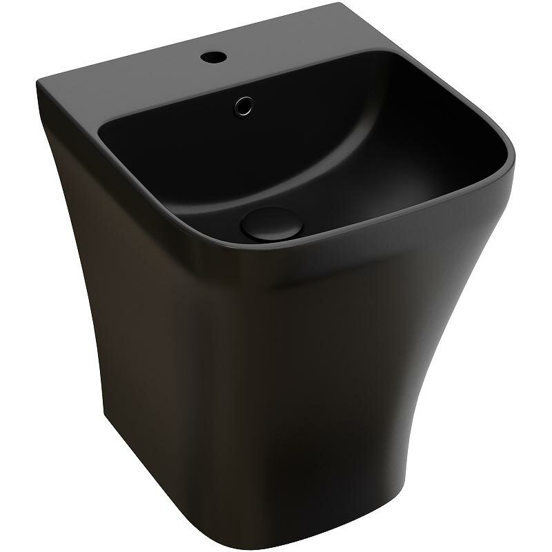 Раковина Ceramicanova Dion 37 CN6067MB Черная матовая, санфарфор, подвесная