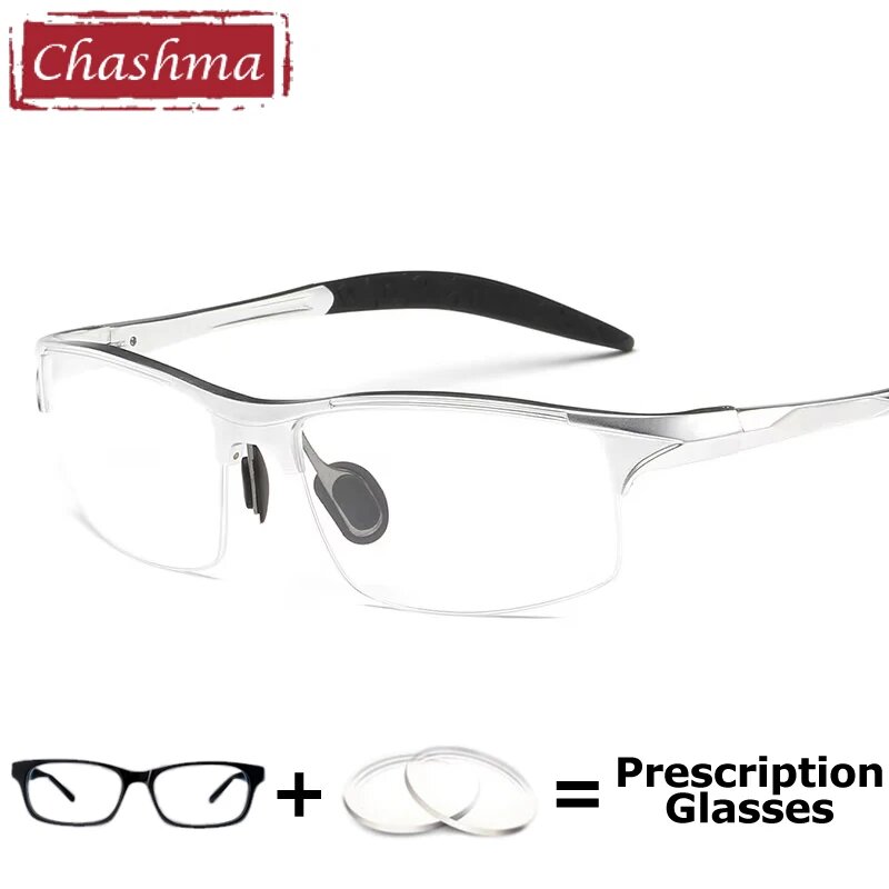 Chashma спортивные очки silver, анти-синий луч + фото-серый
